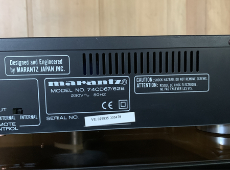 Проигрыватель компакт-дисков MARANTZ
Модель: CD 63 mkII K.I. Signature