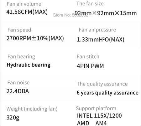 Продается кулер Thermalright AXP90-X53 для сборки компактных ПК
