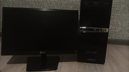 Настольный компьютер ва LG 19 монитор сотилади - Тўлиқ иш ҳолатида!