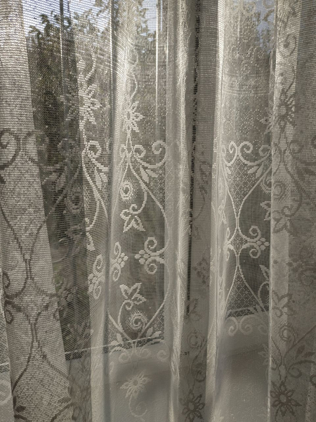 Тюль белая 1,8м длина