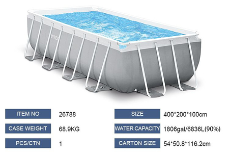 INTEX бассейн каркасный BASEYN стойка бассейн  400×200