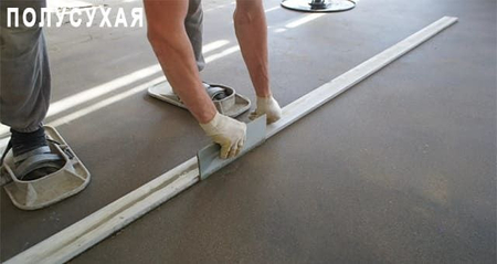 Suxoy styajka ,,полусухой стяжка''стяжка Поло