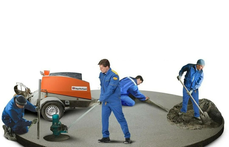 Стяжка полосухая