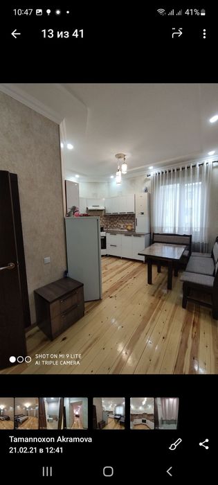 Фаргона шахар санат сарой енида жойлашган квартира ижарага берилади