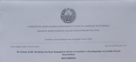 Nazarbekda yer sotiladi Turkiston mahallasi