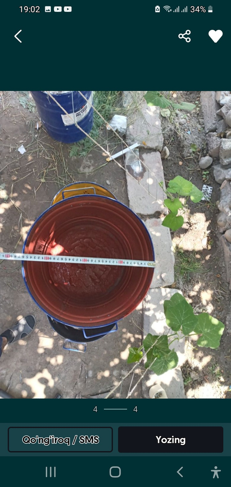 50 L Sopli, Temir Bochkalar