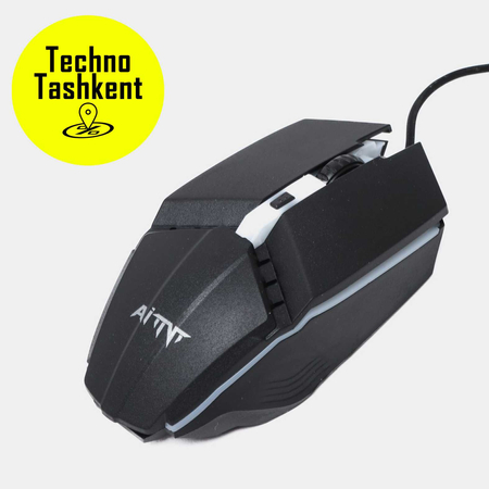 Игровая проводная клавиатура и мышь Gaming Combo Aitnt X100 Rainbow