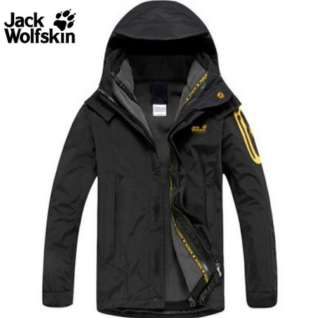 JackWolfskin (Германия) мужская тёплая зимняя куртка-штормовка 3 в 1.