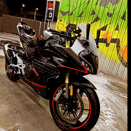 Cf moto  450 SR 2024 yil 700 km prabeg