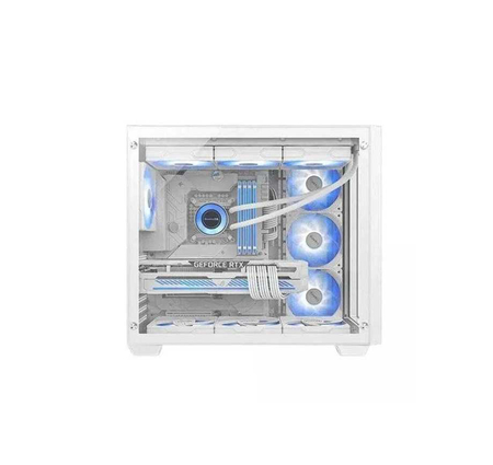! Корпус Huntkey S980 white with ARGB fan цена с НДС