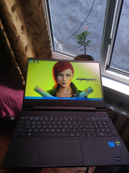 VICTUS GAMING. RTX™ 3050/16Gb/144Hz/DDR6. Мощный игровой.