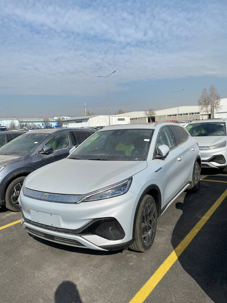Naqd BYD Yuan Plus Chempion 5-pozitsiya, oq va kulrang