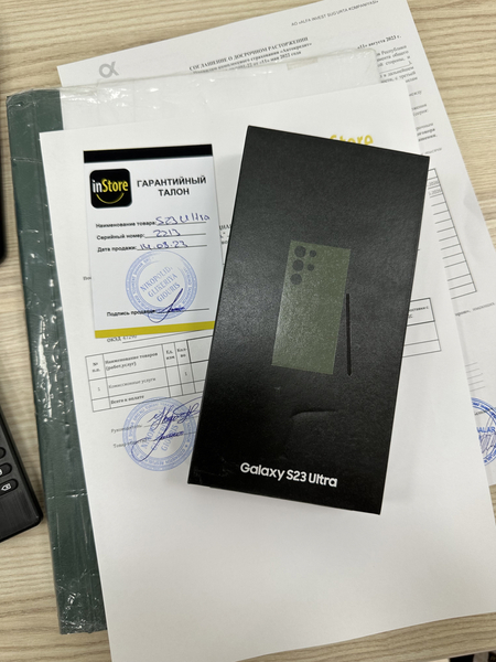 Galaxy S23 Ultra в кредит от 780,000 сум в месяц