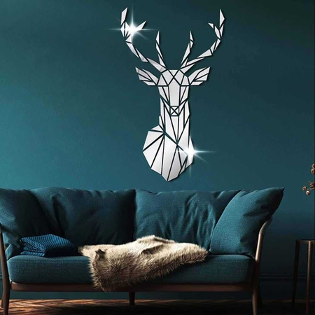 Акриловый олень для стены, Декор, Мозайка, Украшения, Deer for wall
