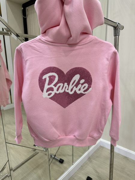 Толстовка с капюшоном на молнии Barbie H&M Англия для девочек 1.5-2год