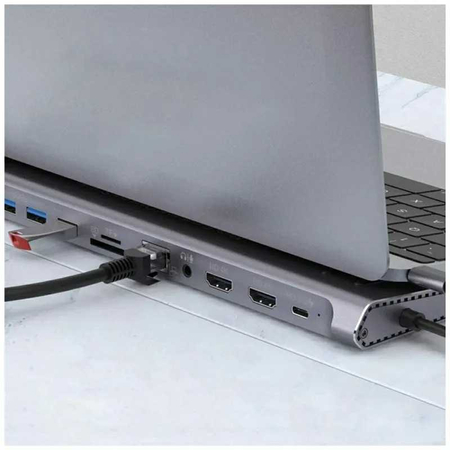 Акция! СКИДКА!!! Док станция с Type-C ONTEN 12 в 1 перечисление есть
