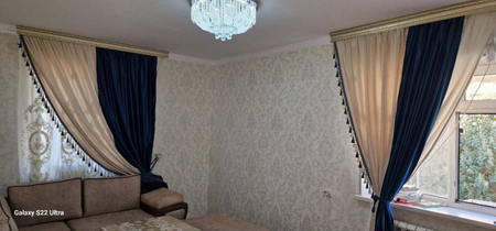 Сергели 5 А ,3 хона 57 квадрат,мебель+техника,62.200$
