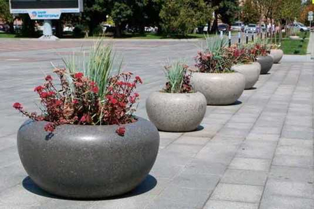 Gul tuvak, beton guldonlar / гул тувак, бетон гулдoн, урна, cкамейкa