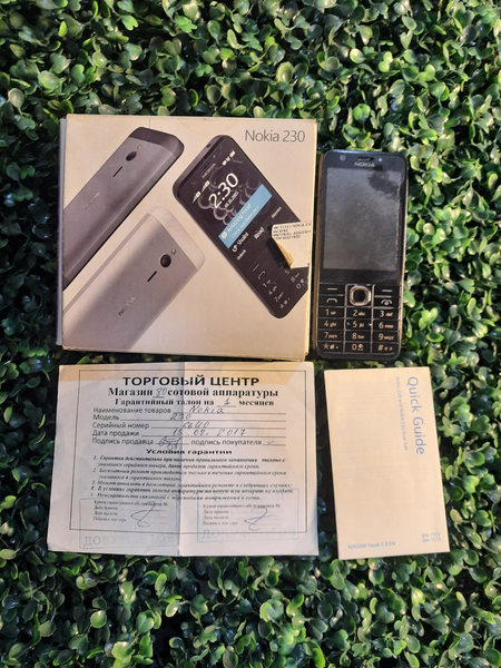Nokia 230 Vietnam Orginal 2Sim IMEIdan o‘tgan karopka dakumenti bor