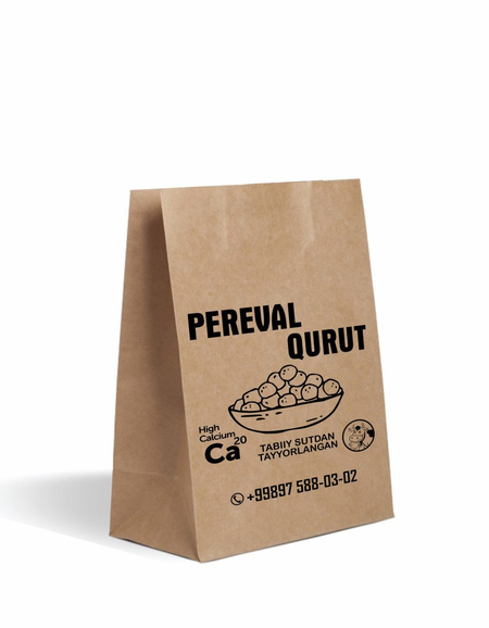 Kraft Qog'oz Upakovka Paketlar