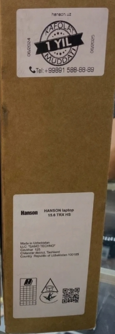 HANSON  LAPTOP 15.6 TRX HS core i5 SSD 512  srochni pul kerak sotiladi