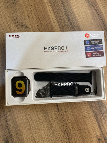 HK 9 PRO MAX aqlli soat AMOLED display