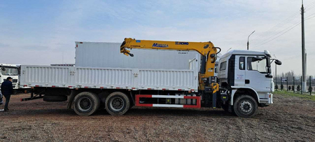 SHACMAN-XCMG КРАН Манипулятор 6,3т сотувда мавжуд. howo/dongfeng/kamaz