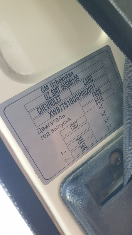 Chevrolet Labo 2016