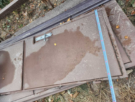 Продаю ворота прочные двухслойные