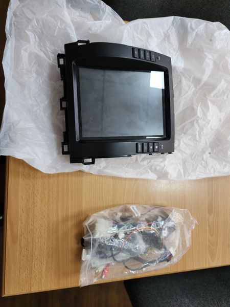 Tesla monitor Prado 120, 150. Тесла монитор для Прадо 120, 150