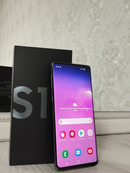 Samsung galaxy S10 Vetnam 8/128 karobka dakument