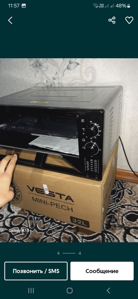 Mini pech paket sotiladi 36L vesta mini pech ideal