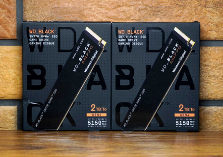 WD Black SN770 2TB, 5150 MB/s PCIe 4.0 | Лучше чем Samsung