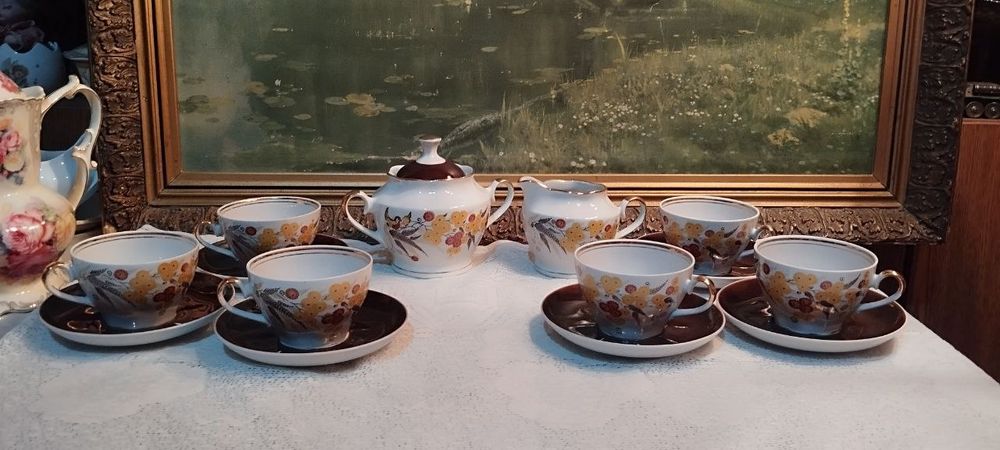 Чайные сервизы советских времён