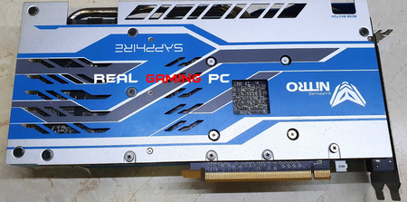 6 месяцев гарантия! SAPPHIRE NITRO+ RX580 8GB 256BIT refurbished ~1660