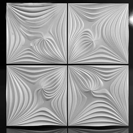 Dekorativ 3D panellar