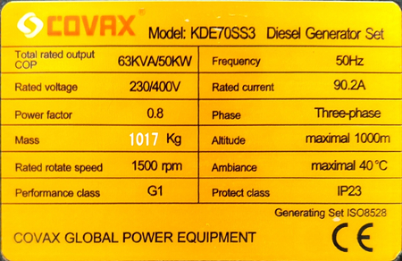 Генератор Covax generator