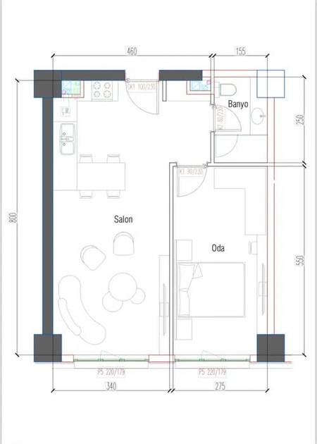 ДАРХАН Новомосковская ЖК AKAY CITY Коробка 2-комнатная 50 м2 этаж-16