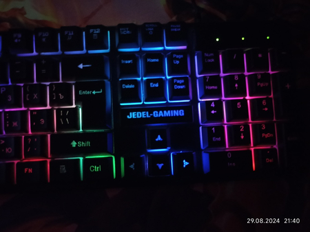 Мембранная клавиатура и мышка от Jedel Gaming