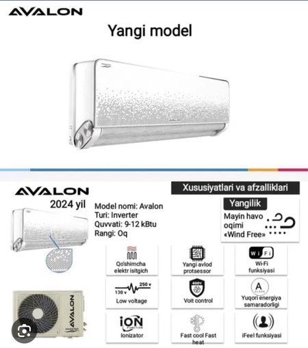 avalon 12 talik konditseoner sotiladi