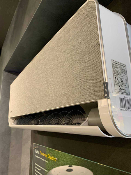кондиционер Мидея / konditsioner Midea LOTUS 12 silver INVERTER +Wi-fi