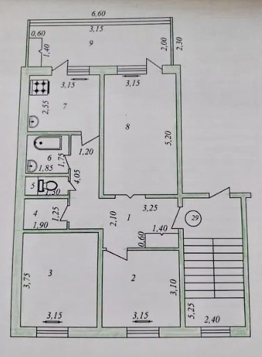 Срочно продается СВОЯ квартира 3/4/5 карасу 2