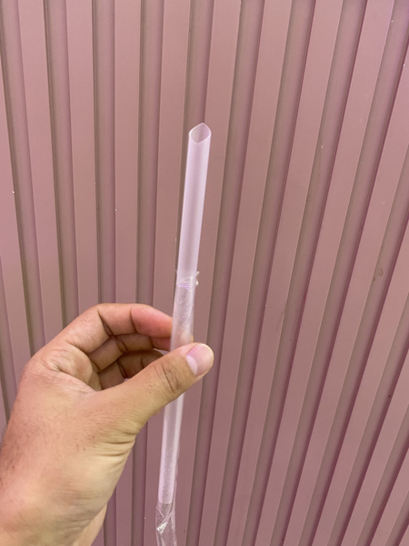 Trubochka bubble tea uchun 12 mlm 25 sm