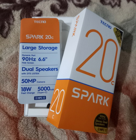 Tecno spark 20 c  продаётся