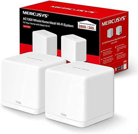 MESH система - Mercusys Halo H50G (2-pack) AC1900 2.4ghz + 5ghz