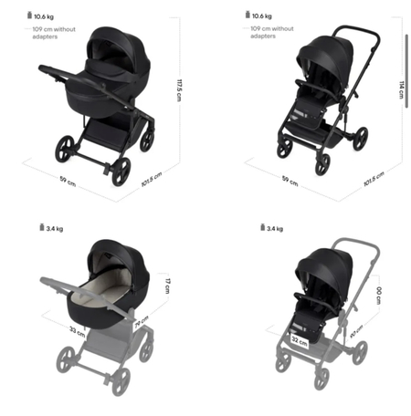 Коляска ANEX Eli 2 в 1