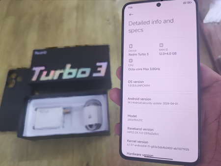 Redmi Turbo 3 (PocoF6) 12+4/256