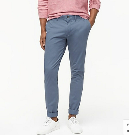 Khaki skinny брюки jcrew для подростка