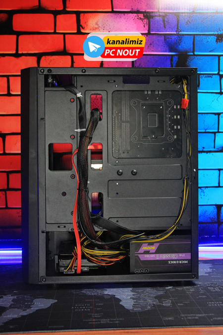 O'yinlar va montaj uchun DDR4 case