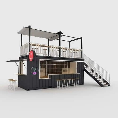 Metal konstruksiyadan mini kafelar